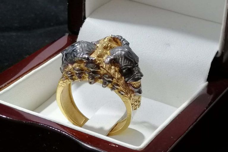 Demons Skulls Ring - JewelryRider